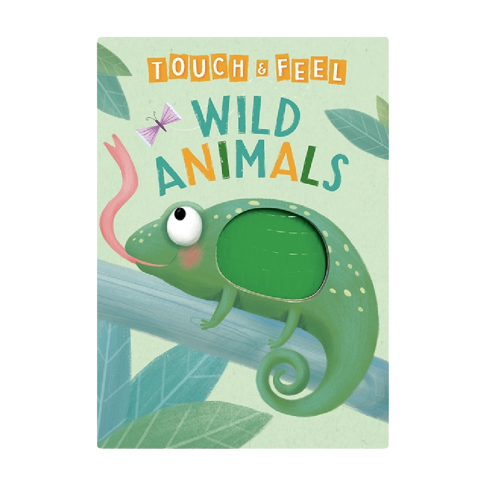 Touch & Feel Book: Wild Animals